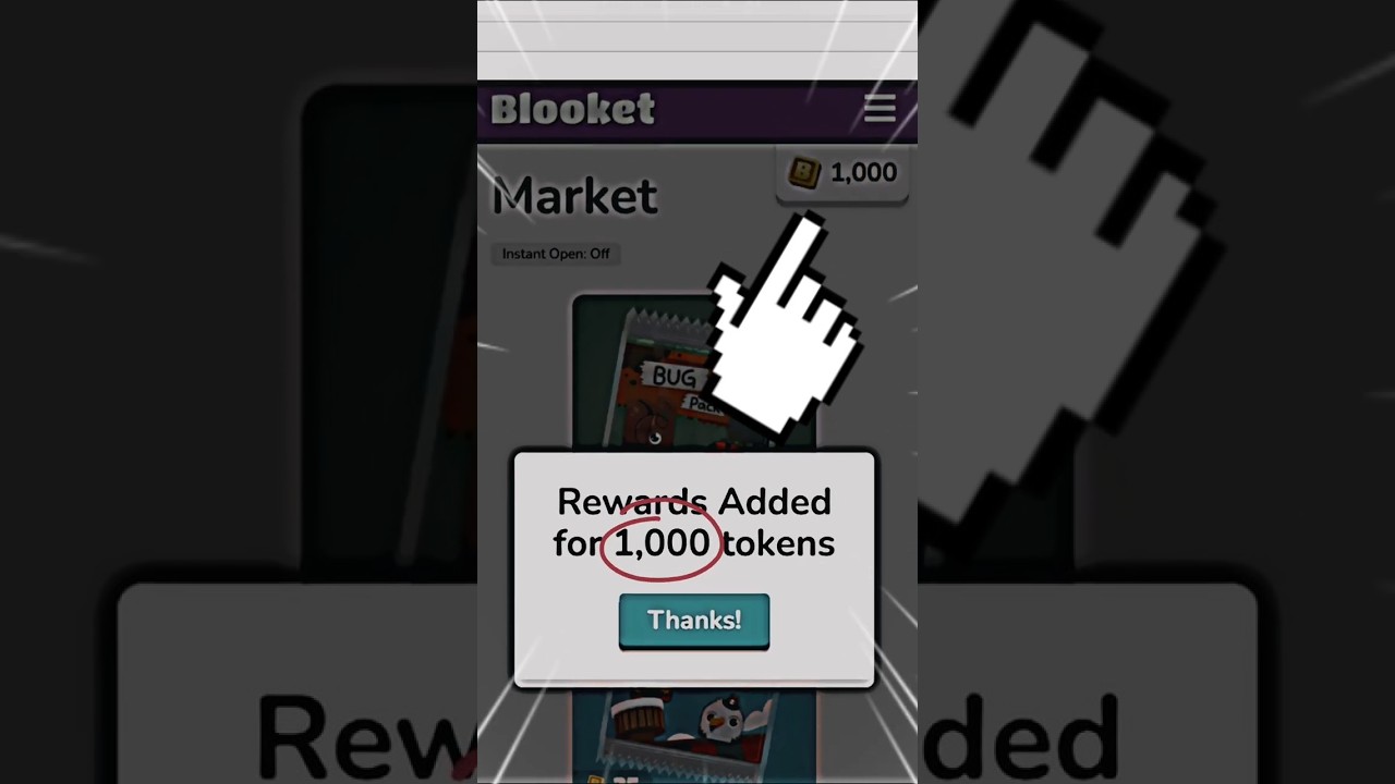 How to get blooket coins fast 2025! #blooket #tokens #shorts