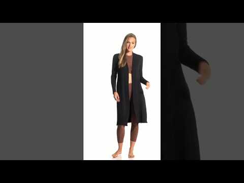 Beyond Yoga High Slits Long Duster | SwimOutlet.com