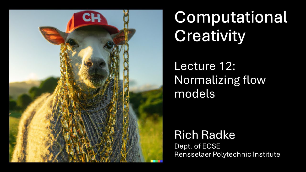 Computational Creativity Lecture 12: Normalizing flow models