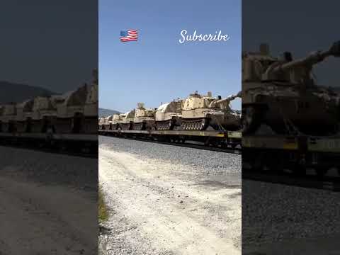 Department Of Defense Train! Watch the full video!Tons Of Military Equipment And Supplies!