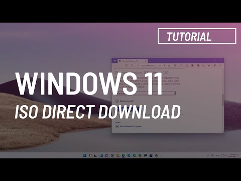 Windows 11: ISO file direct download