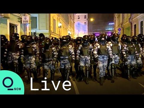 LIVE: Alexey Navalny Supporters Rally After Kremlin Foe Sent to Prison in Moscow