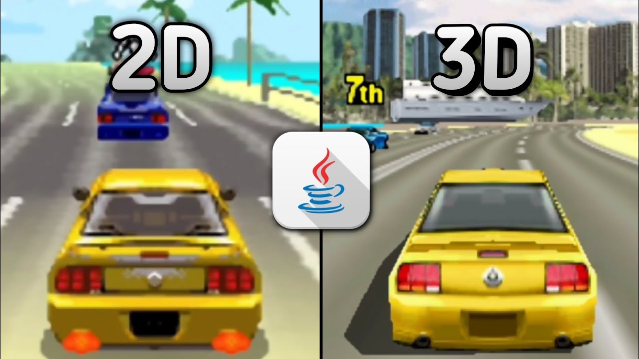 Java Game 2D vs 3D Graphic Comparison