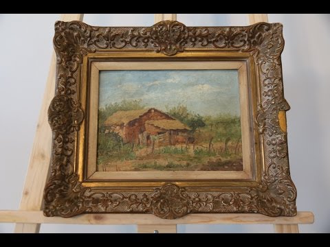 Xzx Cuadro Pintura Oleo Pintor Alfredo Giglioni 1946