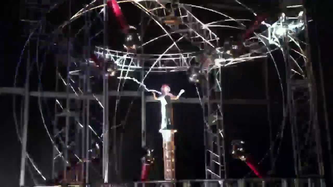 David Blaine Electrified Stunt Ending
