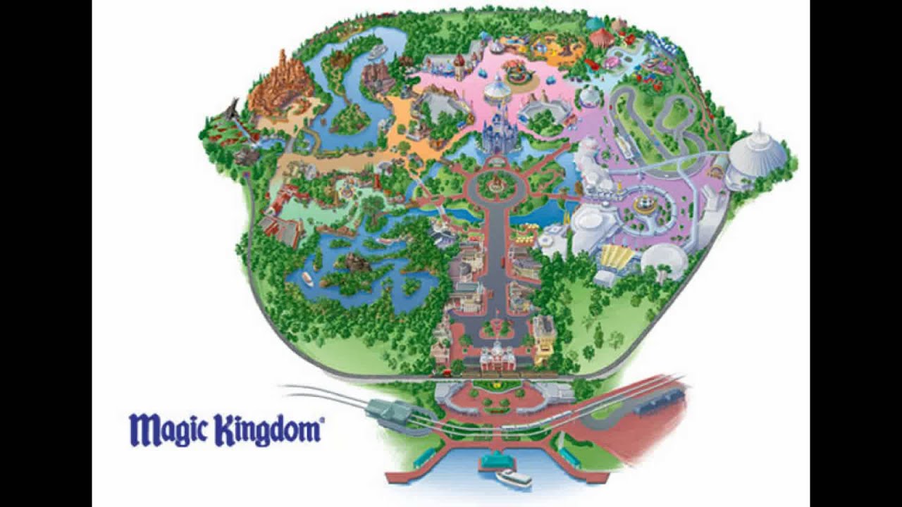 Magic Kingdom Interactive Map