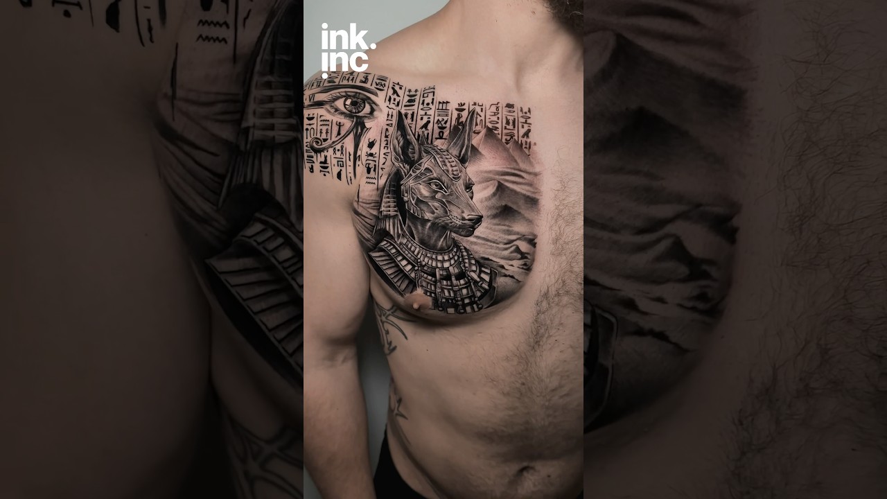 I Got a Hyper-Realistic Anubis Tattoo