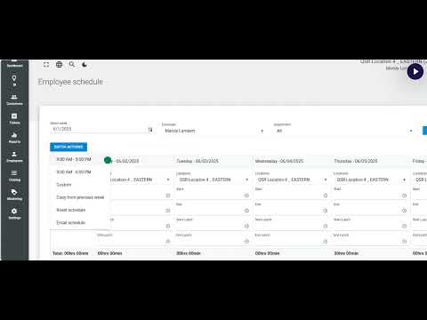 How to Set Up Employee Settings and Create Schedules in SumUp POS