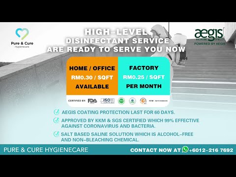 HygieneCare High-Level Disinfectant Service | Powered by Aegis