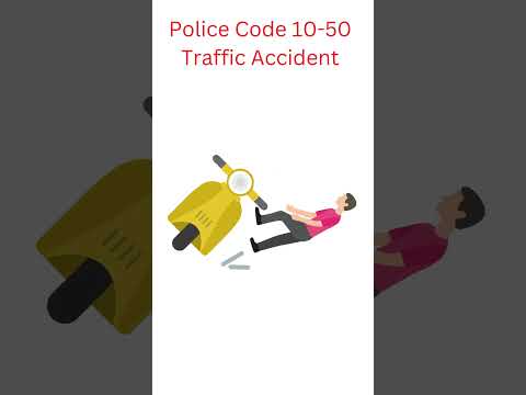 Police Code 10-50 Traffic Accident #codes #policeradio #radiocodes #automobile