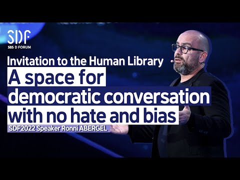 [SDF2022] A Library of Human Books | Ronni ABERGEL Creator of the Human Library