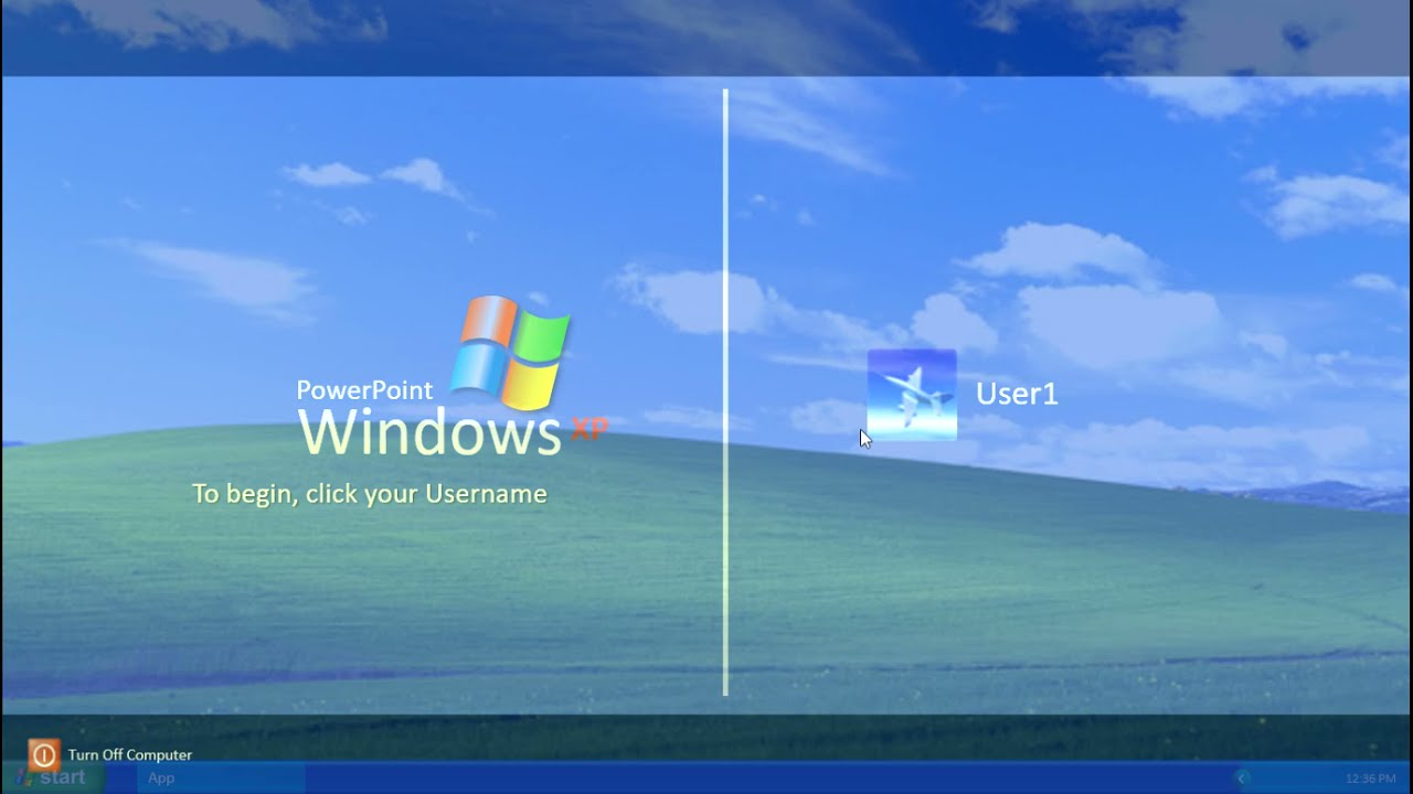 PowerPoint Windows XP Design Test 2
