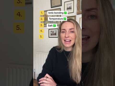 Try not to say the same thing as a Chemistry Teacher - GCSE and IGCSE Chemistry edition