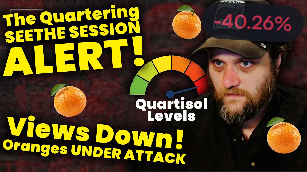 The Quartering SEETHE SESSION ALERT! HES CRASHING OUT! Views Down & Rumble RATS Disloyal to Jeremy