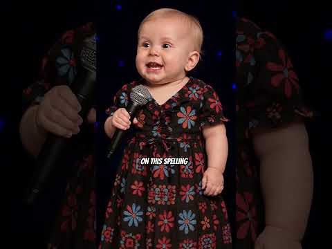 Baby Leanne Morgan: Can She Read? 📖 #babycomedy #standupcomedy #comedygenre #funny #standup #shorts