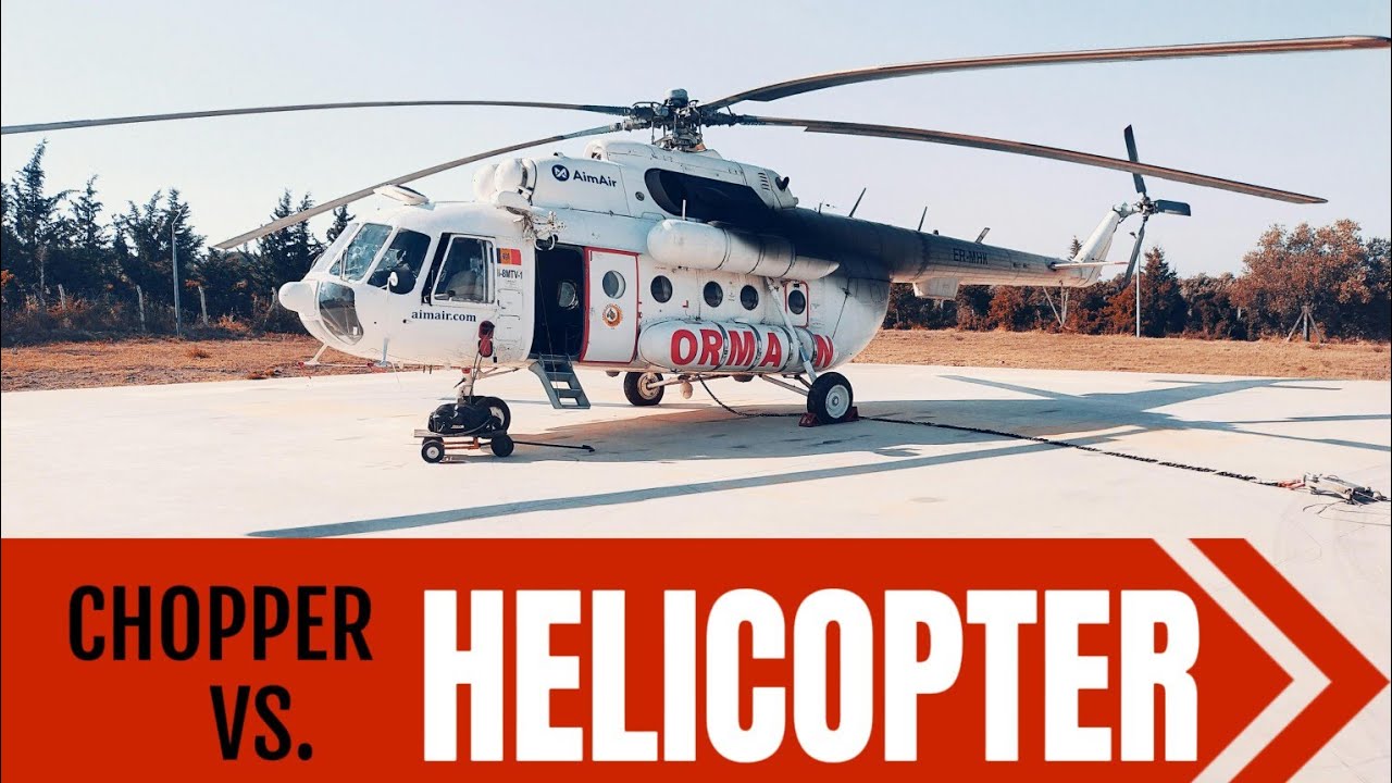 Chopper VS. Helicopter | Comparison | SP