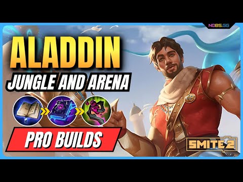 Best Aladdin Build Smite 2 [Jungle] | Arena & Conquest PRO Builds 2025