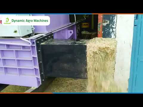 Dry Fodder Block Making Machine | Silage Baler Machine | 1.5-2 Tons Per Hour For Dry Fooder