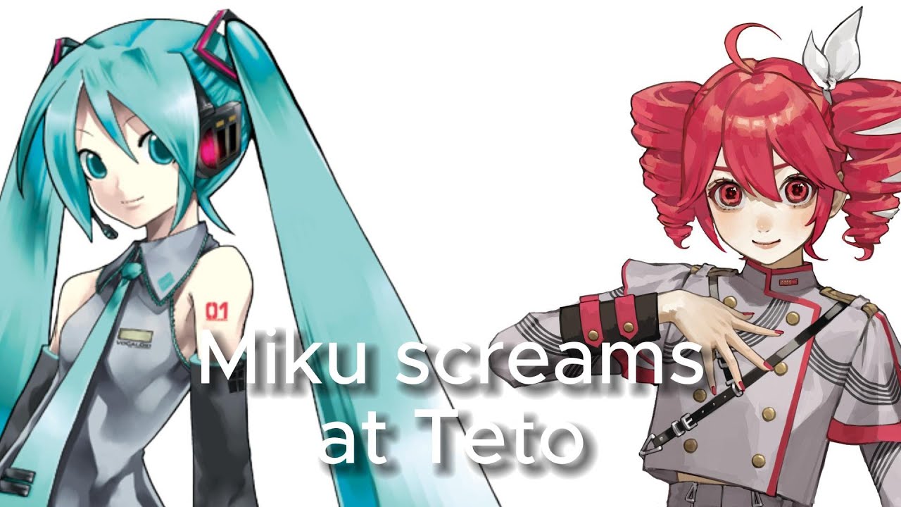 Miku Screams At Teto [Talkloid]
