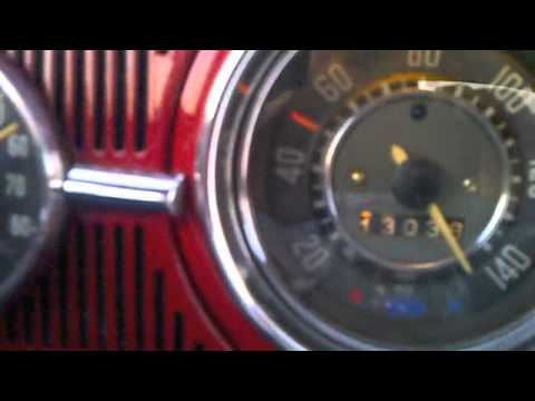 1776 vw red cocaine bug on highway