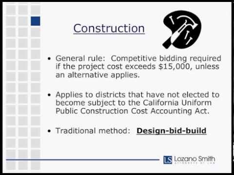 Sep 2014 Buying and Building An Overview of Bidding Requirements and Alternatives