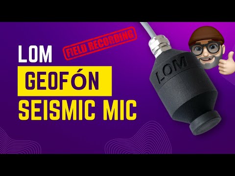 Ultra Rare LOM Geofon Geofón Omnidirectional Seismic | Reverb Sweden