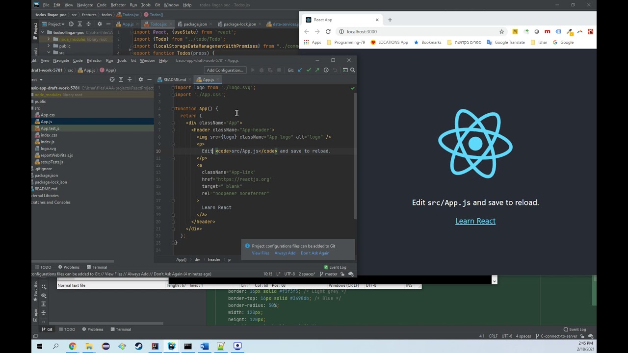 Hot reloading STOPS working on REACTv17 after adding “export const” out of App functional component