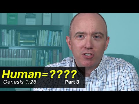 What does it mean to be made in God's image? Genesis 1:26
