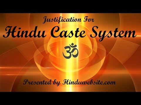 Justification For Hindu Caste System