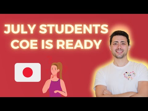 Certificate of eligibility issued for July 2021 language students in Japan. #JapanTravelBan #Japan