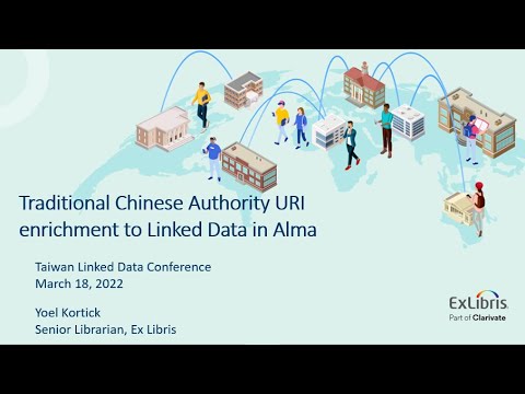 NTU Library Seminar: Traditional Chinese Authority URI enrichment to Linked Data