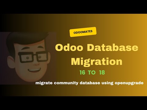 Odoo Database Migration Using Open Upgrade | Migrate Odoo Community Database | Open Upgrade Tutorial