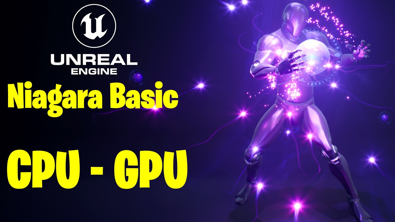 UE5 Niagara Basic | CPU - GPU | #5