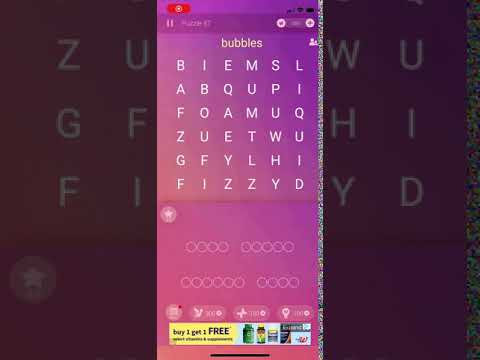 Word Search Pro | Crab | bubbles