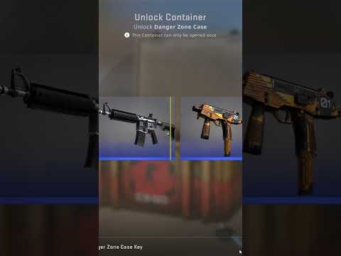 #csgo Unboxing a AK-47 Asiimov from a Danger Zone case