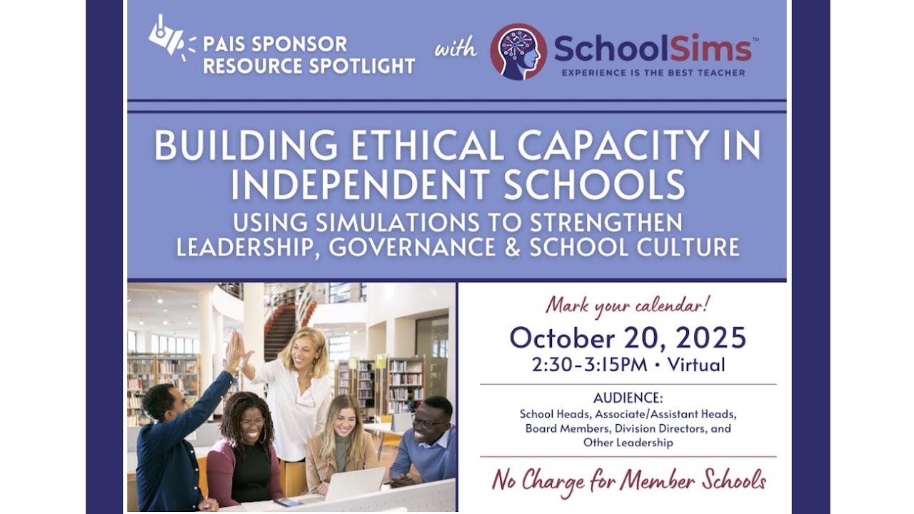 Building Ethical Capacity in Independent Schools
