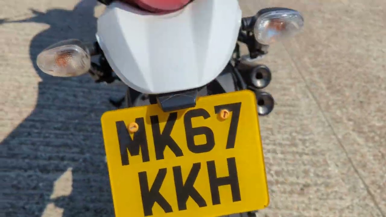 DUCATI SCRAMBLER DESERT SLED. 67 REG. FSH. 3200 MILES. A BEAUTY. £7999