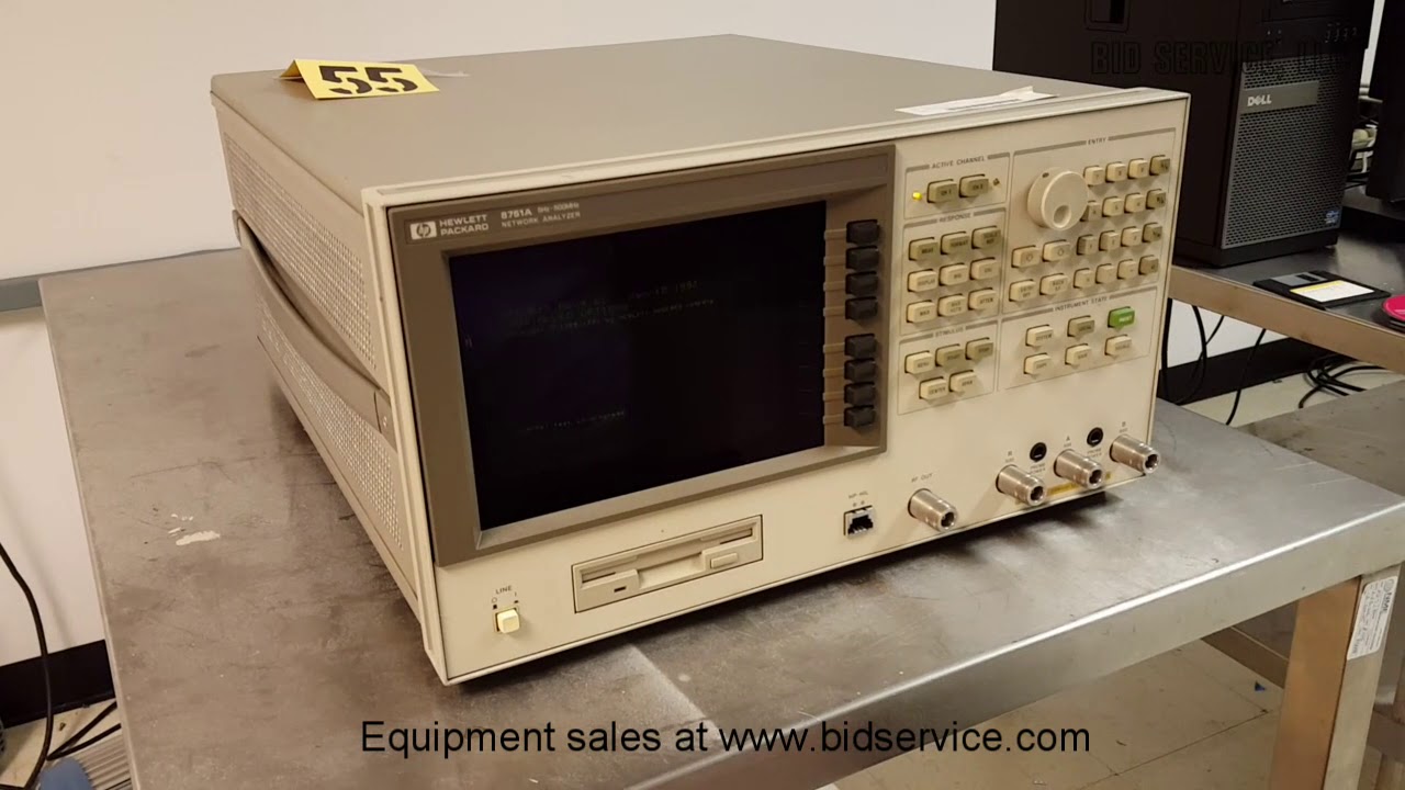 Hewlett Packard 8751A Network Analyzer #62174