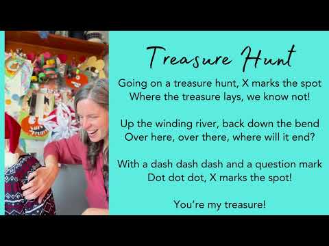 Going on a Treasure Hunt - A Tickle Rhyme for Children