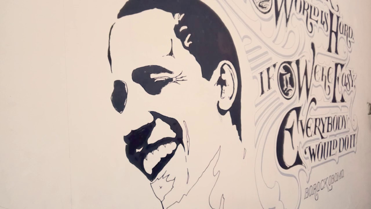 Mural at Plexus TechDev Studio Bandung, Indonesia