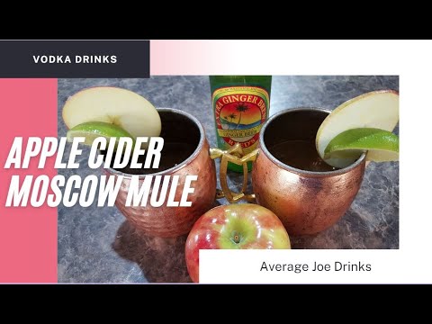 Fall Cocktails - How to make an Apple Cider Moscow Mule - Episode 41