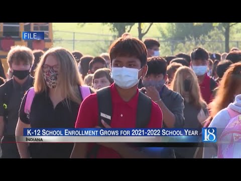 K-12 school enrollment grows for 2021-2022 school year
