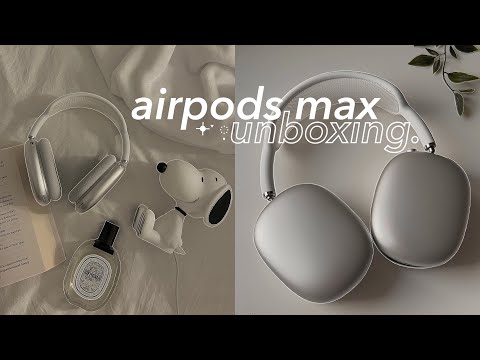 airpods max unboxing ????????️ | review + aesthetic accessories