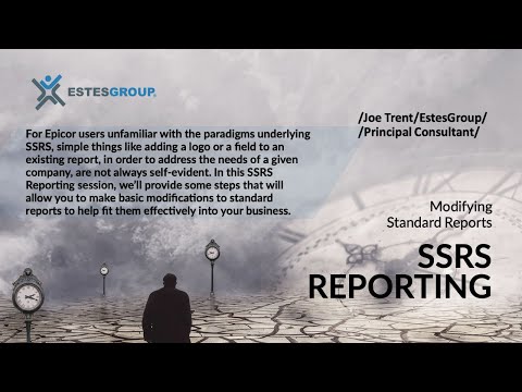 Modifying Standard Reports: SSRS Reporting