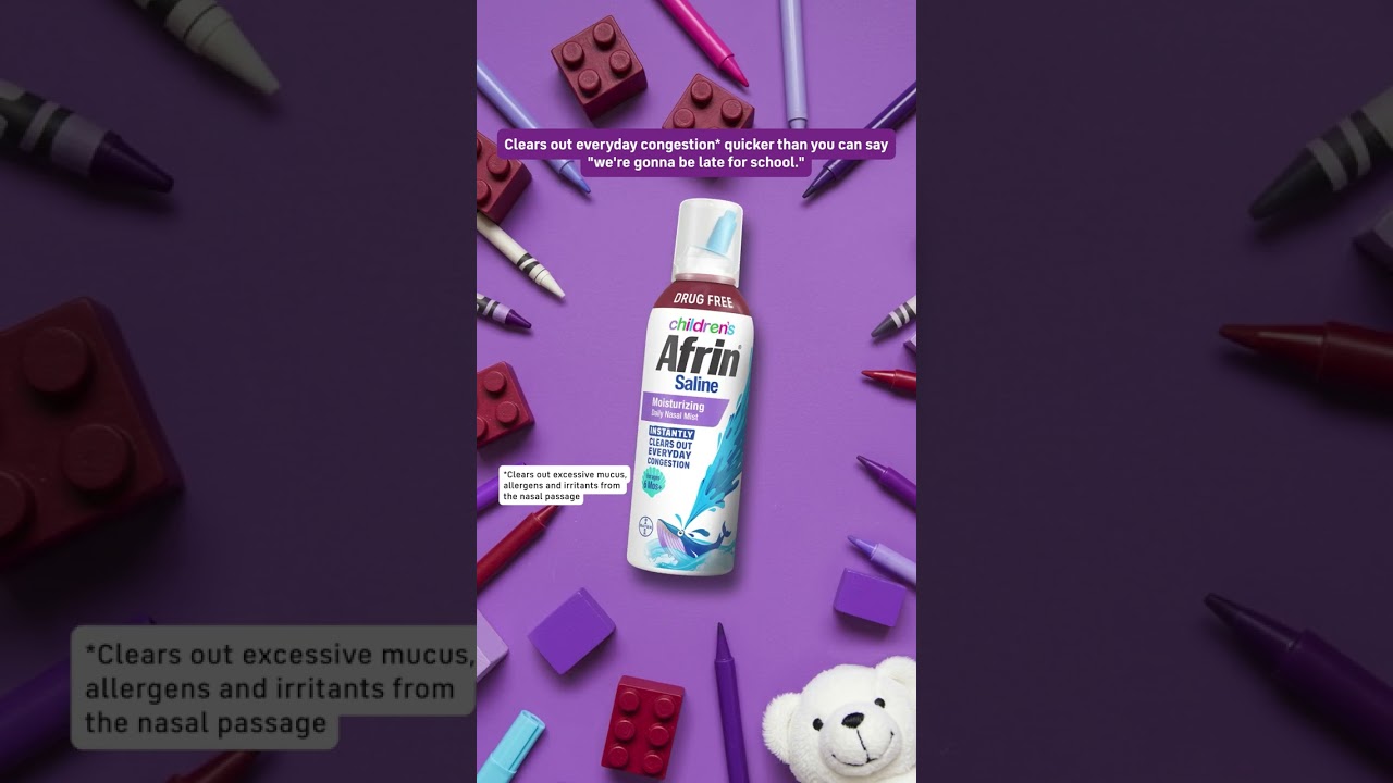 Back-to-school with Afrin®