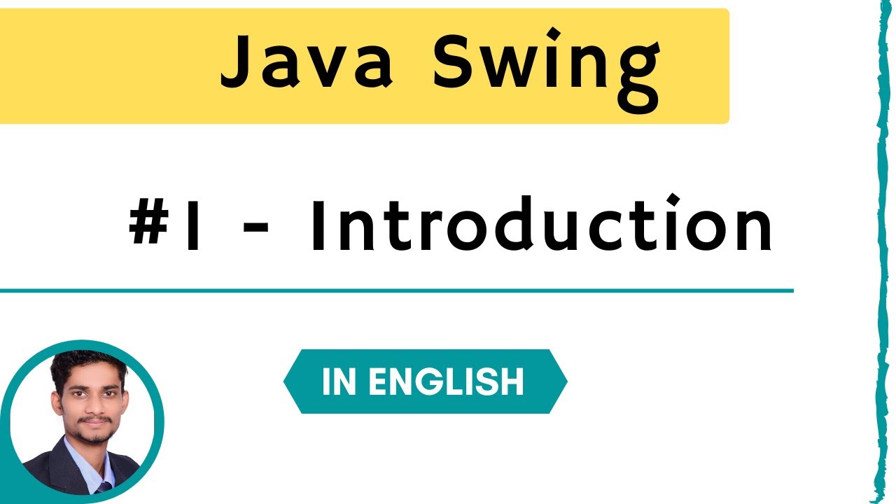 #1. Java Swing | Introduction | In English