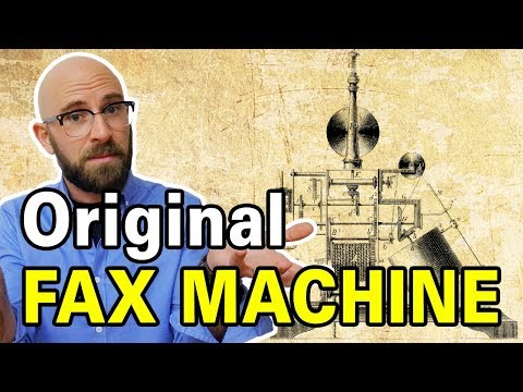 The Shockingly Old Origin of the Fax Machine