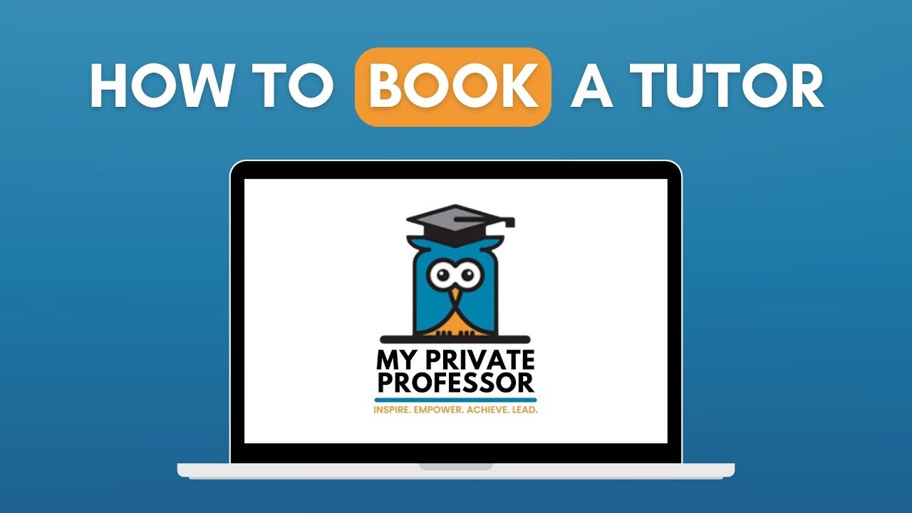 My Private Professor: How to Book Tutorial