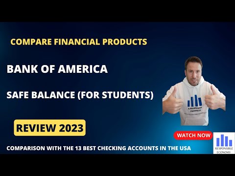 Bank of America Safe Balance Banking checking account review 2023 for students.