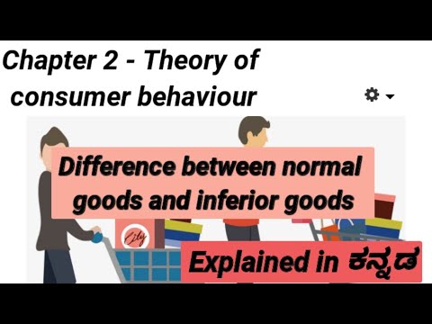 difference between normal goods and inferior goods